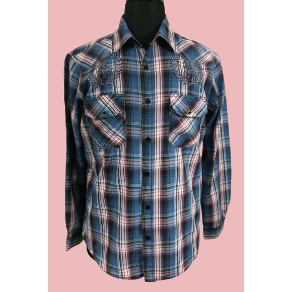 Eighty Eight | Shirts | Eighty Eight Platinum Mens Large Embroidered ...